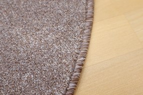 Vopi, Kusový koberec Apollo Soft béžový kruh, 60x60 (průměr) kruh, béžová, obývací pokoj