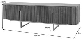 Massive home | Televizní stolek Gatsby 160 CM masiv mango 43334