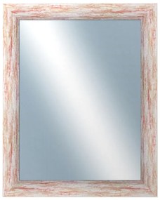 DANTIK - Zarámované zrcadlo - rozměr s rámem cca 40x50 cm z lišty PAINT červená velká (2962)