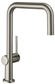 Hansgrohe Talis M54 - Páková kuchyňská baterie U 220, 1jet, vzhled nerezu 72806800