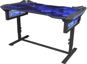E-BLUE EGT004 / Herní stůl / 135 x 78.5 x 69.5 cm / podsvícený