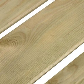 Zahradní lavice 121 cm impregnované borové dřevo 318407
