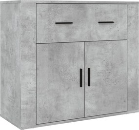 Skříň highboard betonově šedá kompozitní dřevo 3185379