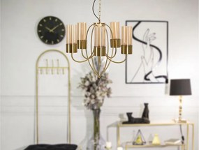 Designové závěsné svítidlo Perenna II 60 cm zlaté