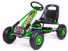 Dětská šlapací motokára Go-kart Baby Mix Razor zelená Barva: zelená