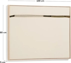 Obraz s rámem/na plátně 100x80 cm Deravia – Kave Home