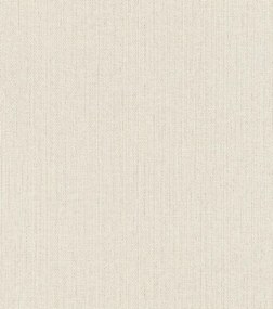 Vliesová tapeta krémová imitace juty 407921 / Vliesové tapety na zeď Kimono (0,53 x 10,05 m) Rasch