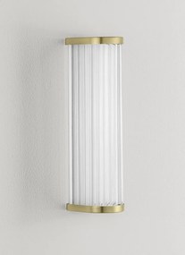 Kovové LED nástěnné svítidlo v matně zlaté barvě Vitree – Nova Luce