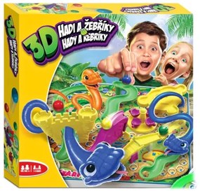 Alltoys Funville 3D Hadi a žebříky - společenská hra