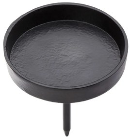 ADVENT Sada bodců na svíčku 8 cm 4 ks - černá