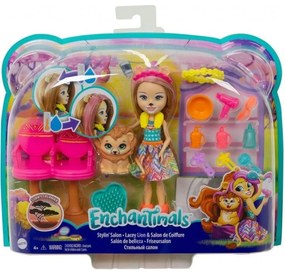 Enchantimals lví salon krásy, mattel gtm29