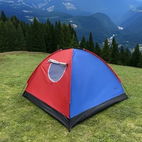 Turistický stan pro 4 osoby – 190 x 190 x 123 cm