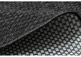 Kusový koberec Decra černý kruh 150cm