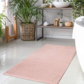 Koupelnový koberec Topia Mats 400 pudrově - růžový