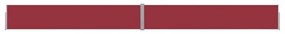 Zatahovací boční markýza 140x1200 cm Dekorhome Červená