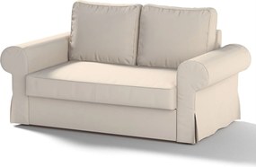 Potah na pohovku IKEA Backabro 2-místná, rozkládací barva béžová látka pletený vzor