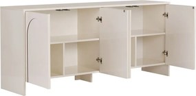 Krémová komoda 180x80x45 cm Arlen – Kalune Design