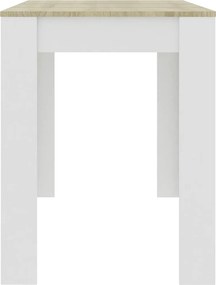 vidaXL Jídelní stůl 120 x 60 x 76 cm kompozitní dřevo [800432] Barva: šedá sonoma