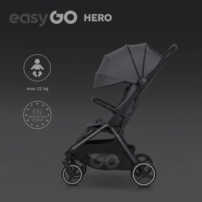 Sportovní kočárek EasyGo Hero Cloud Gray