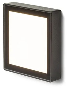 RENDL R12530 DEJAVU LED venkovní světlo, zápustná do stěny IP65 černá