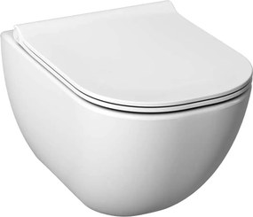 Jika Mio - Závěsné WC, Rimless, matná bílá H8207147570001