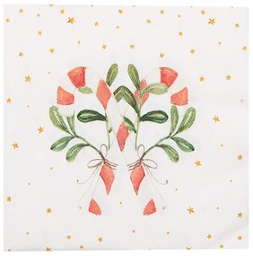 Papírové kapesníky s lízátky Happy Little Christmas - 33*33 cm (20ks)