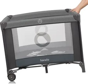 LIONELO Dětská ohrádka Bonnie Grey Scandi