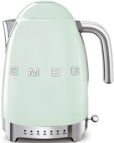 Rychlovarná konvice smeg 50's retro style 1,7l led indikátor pastelově zelená