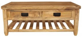 Indický nábytek - Konferenční stolek Devi 110x45x60 z mangového dřeva Mango natural
