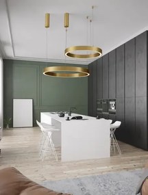 LED lustr Sting 80 zlatá