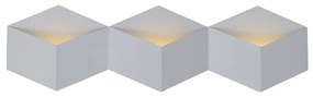 TPS Nástěnné svítidlo Cube Incl. 3xLed 3W - Bílá