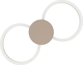 Eglo 902127 - LED Nástěnné svítidlo VENTICELLO LED/20W/230V + LED/0,91W béžová