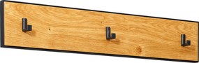 XXXLutz LIŠTA S HÁČKY, 85/12/3 cm Linea Natura - 001770004605