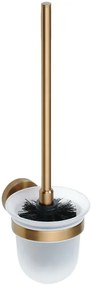Sapho Sapho, X-ROUND COPPER WC kartáč závěsný, mléčné sklo, měď mat, XR303PG