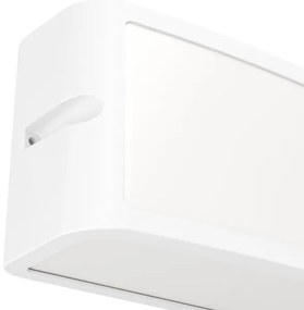 Eglo 900807 - LED Venkovní nástěnné svítidlo CAMARDA LED/10,5W/230V bílá IP54