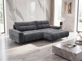 XXXLutz ROHOVÁ SEDAČKA, textil, šedá MID.YOU - Sedací soupravy - 000084003808