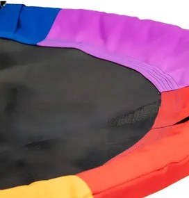 PIXINO Houpací kruh Čapí hnízdo barevný / Průměr 110 cm / Nosnost 150