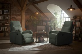 Designové křeslo Movie zelené