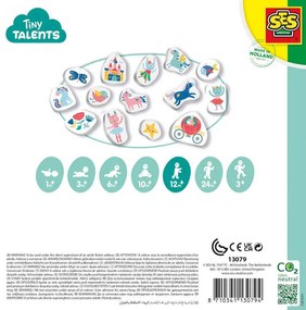 SES CREATIVE Baby vodolepky pěnové pohádkové postavy set 14ks v krabici 13079
