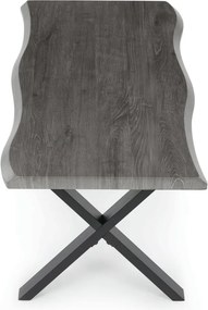 Konferenční stolek CT-F4312 GREY, mdf, šedá (120 x 60) cm přírodní
