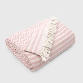 Dilios Rain přehoz na postel Barva: pink - růžová, Rozměr: 160 x 230 cm