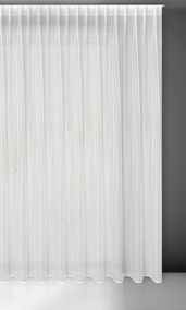 Bílá záclona na flex pásce TONIA 300x300 cm