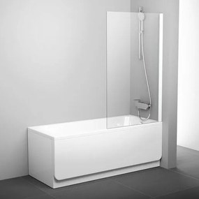 Ravak Pivot vanová zástěna 140x80 cm bílá 79840100z1 PVS180T0