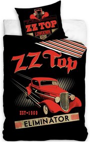 Bavlněné ložní povlečení ZZ Top - motiv Eliminator - 100% bavlna Renforcé - 70 x 90 cm + 140 x 200 cm