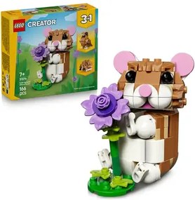 LEGO® Creator 3 v 1 31376 Roztomilý křeček s květinou / Počet dílků: 1