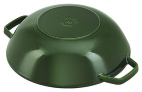 Staub pánev wok se skleněnou poklicí 30 cm/4,4 l bazalková, 40511-465