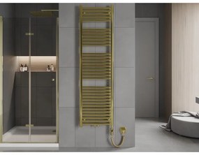 Mexen Hades, elektrické topné těleso 1800 x 500 mm, 900 W, zlatá lesklá, W104-1800-500-2900-50