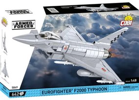 Cobi 5849 Armed Forces Eurofighter F2000 Typhoon Italy, 1:48, 642 kostek