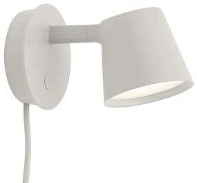 Muuto Nástěnná lampa Tip, grey 22325