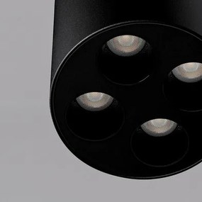 Stropní LED svítidlo SOLLUX ZOE černé 9W SL.1210
